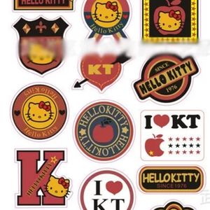 Wall Decor | Hello Kitty Decal Sticker Set | Poshmark